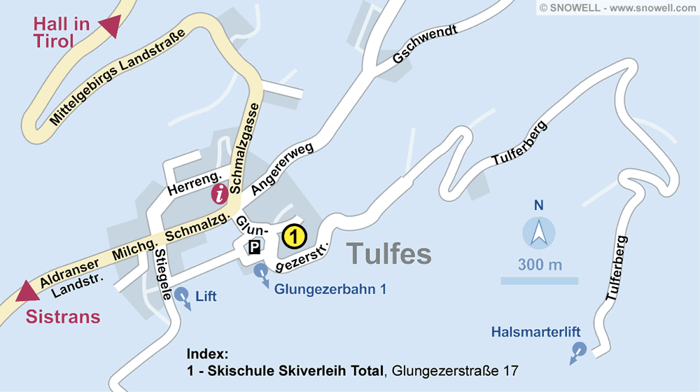 Skiverleih Tulfes | SNOWELL