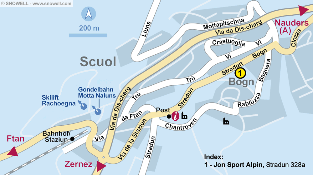 Skiverleih Scuol | SNOWELL