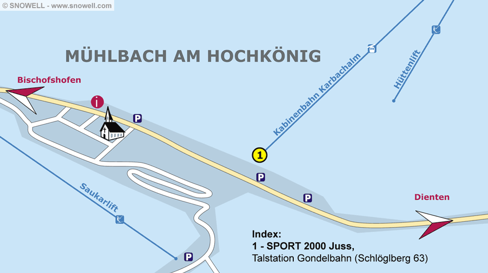 Skiverleih Mühlbach am Hochkönig | SNOWELL